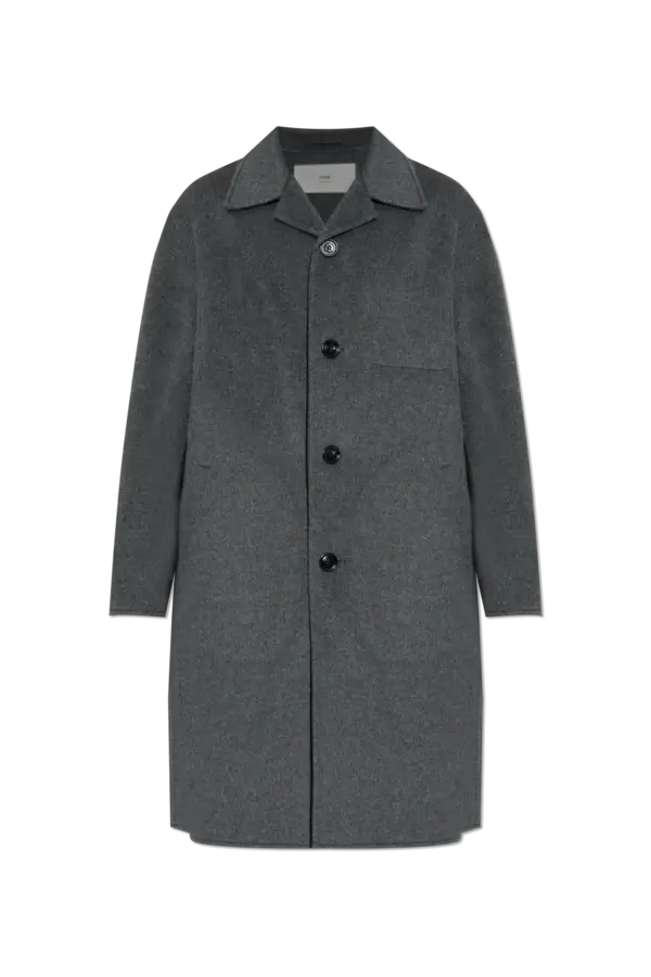 Ami Wool And Cashmere Coat