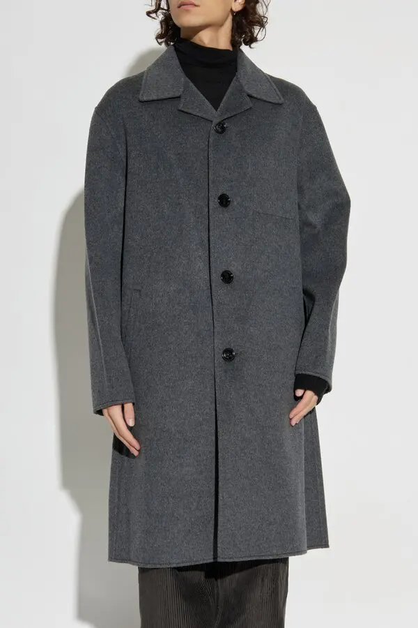 Ami Wool And Cashmere Coat