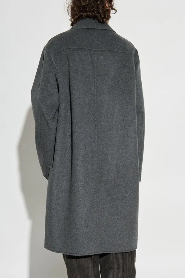 Ami Wool And Cashmere Coat