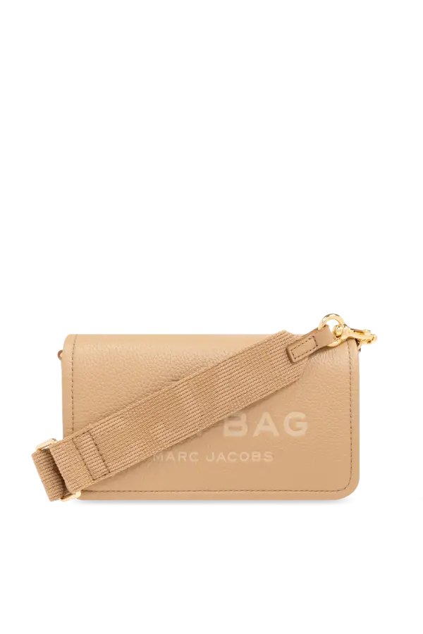 Marc Jacobs The Mini Bag Leather Shoulder Bag - Beige