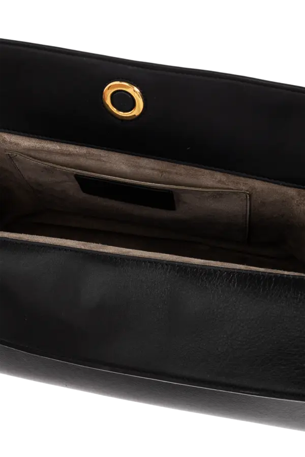 AMI Paris Shoulder Bag - Black