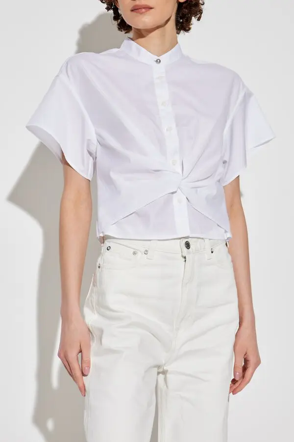 Rag & Bone Draped Cotton Top