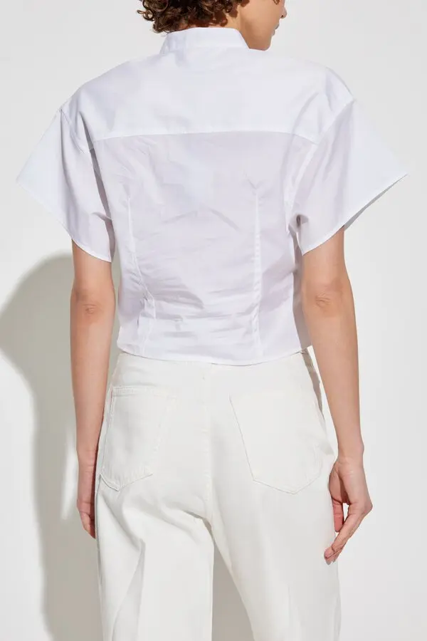 Rag & Bone Draped Cotton Top