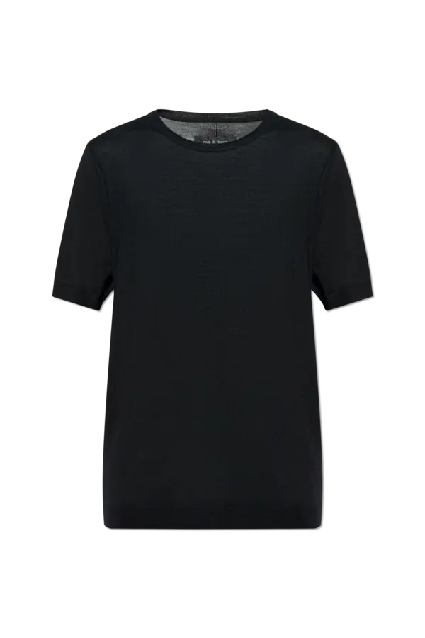 Rag & Bone Crew Neck T-shirt - Black