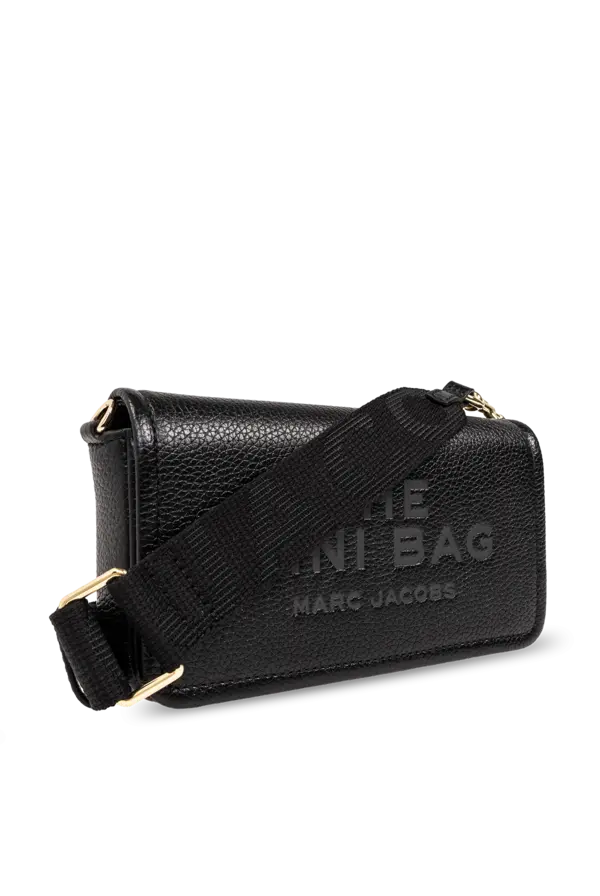Marc Jacobs The Mini Bag Leather Shoulder Bag - Black