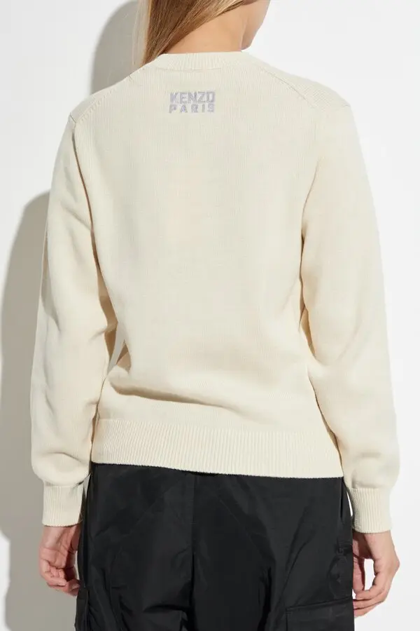 Kenzo Sweater With Embroidered Logo