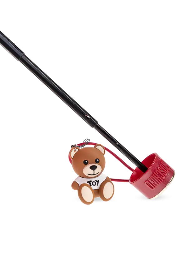 Moschino Folding Umbrella With Logo