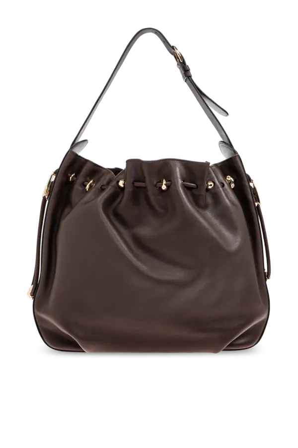 Zimmermann Halcyon Large Bucket Shoulder Bag - Brown