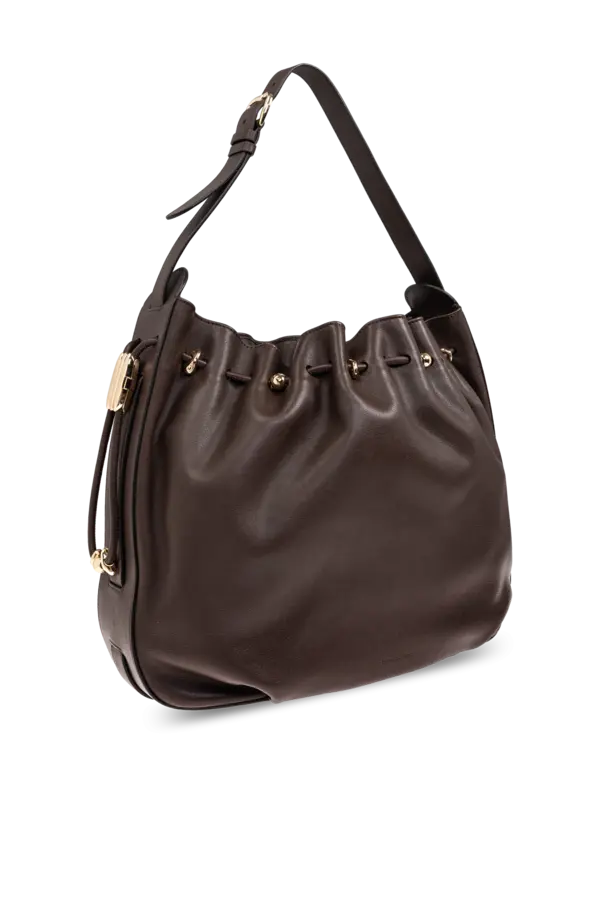 Zimmermann Halcyon Large Bucket Shoulder Bag - Brown