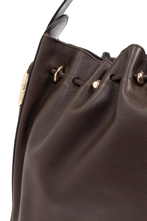 Zimmermann Halcyon Large Bucket Shoulder Bag - Brown