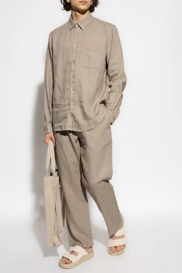 SAMSØE SAMSØE Sajabari Linen Trousers