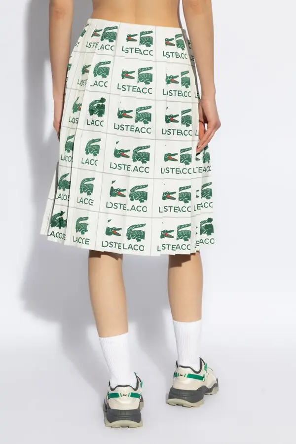 Lacoste X Lemarié Pleated Skirt