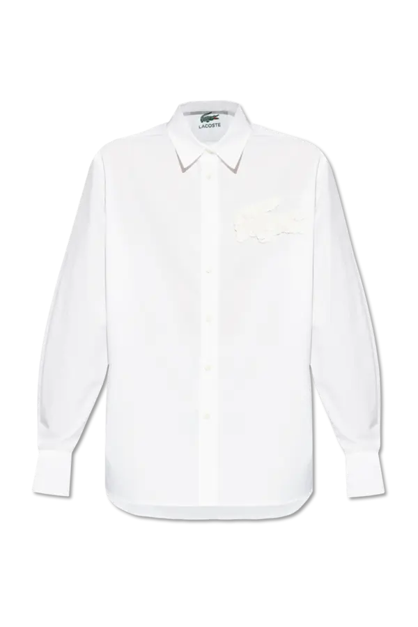Lacoste X Lemarié Long-sleeve Cotton Shirt
