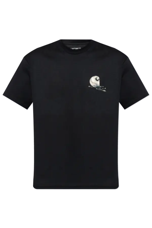 Carhartt Work In Progress T-shirt With Print - Black