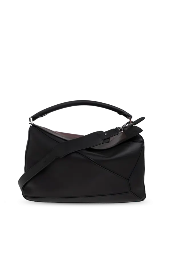 Loewe Puzzle Large Handbag - Black