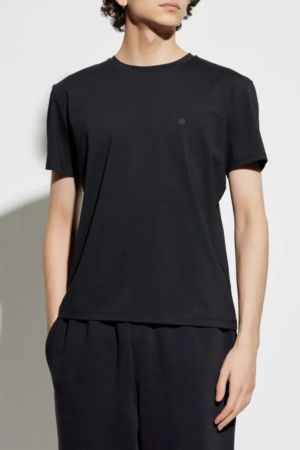 Acne Studios T-shirt With Logo - Black