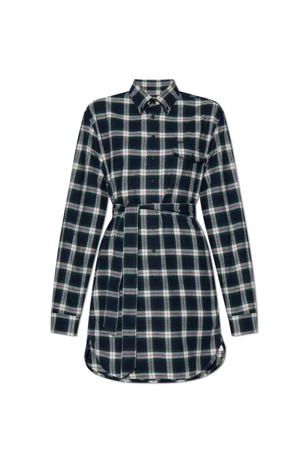 Dsquared2 Check Pattern Shirt Dress