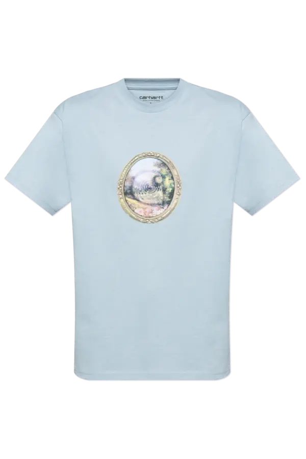 Carhartt Work In Progress T-shirt "mirror - Light Blue