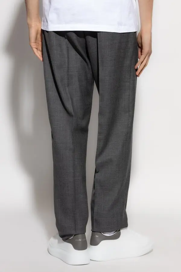 Dsquared2 Wool Trousers - Grey