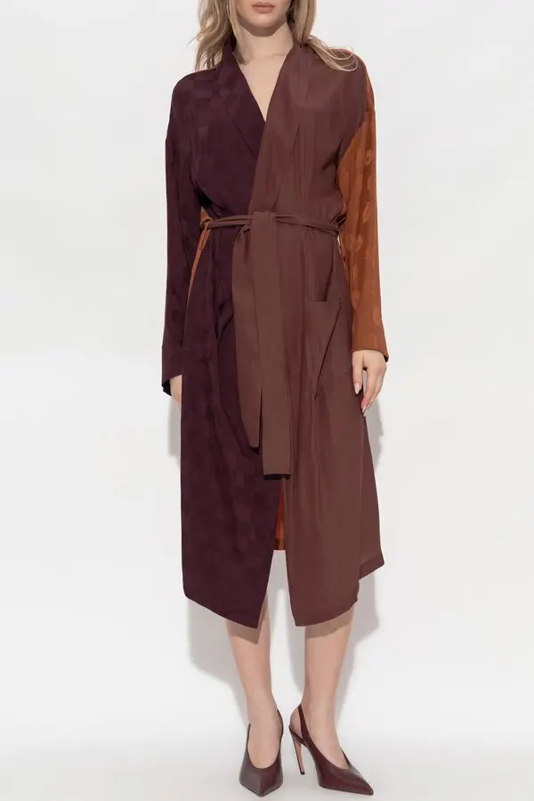 Moschino Belted Kimono