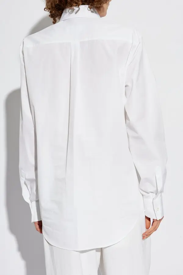 Dsquared2 Cotton Shirt With Concealed Placket