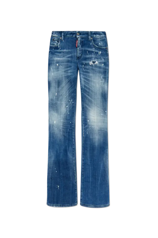 Dsquared2 Medium Waist Flare Jeans