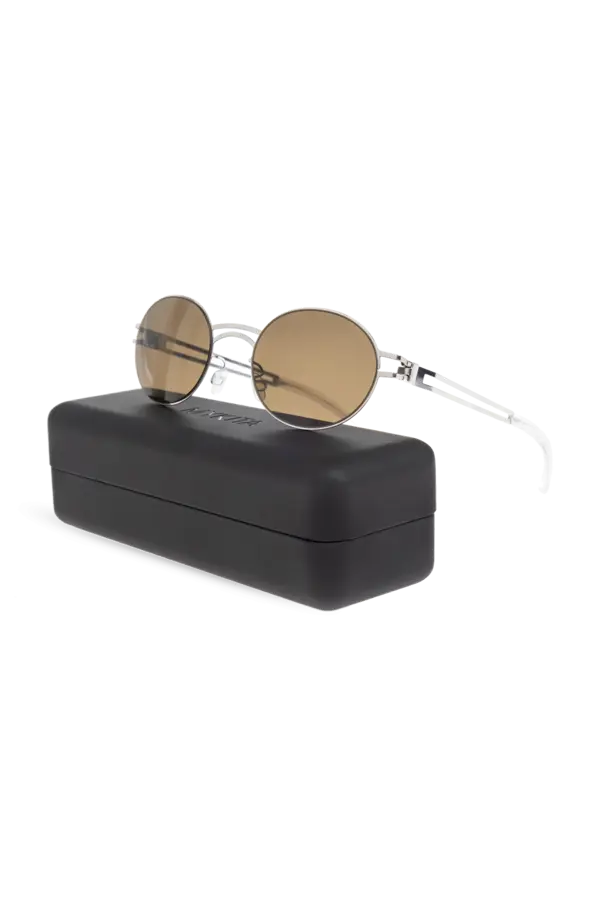 Mykita Oval Sunglasses With Metal Frame