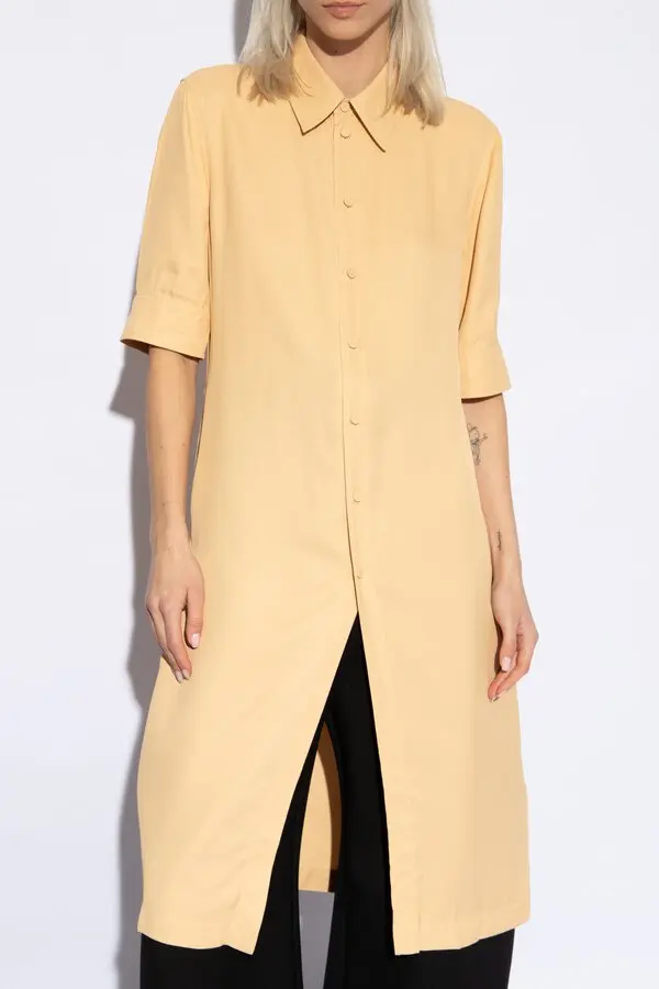 JIL SANDER Relaxed-fit Dress With Short Sleeves