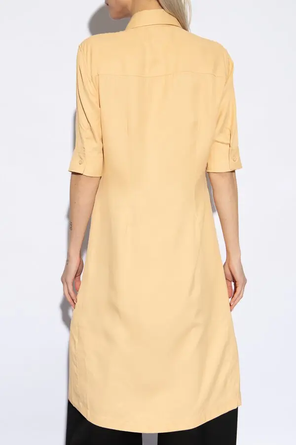 JIL SANDER Relaxed-fit Dress With Short Sleeves