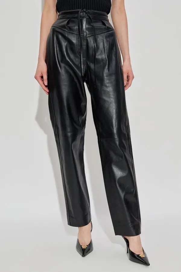 IRO PARIS Piper Leather Trousers