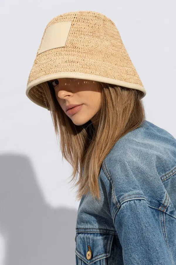 Jacquemus Raffia Hat - Beige