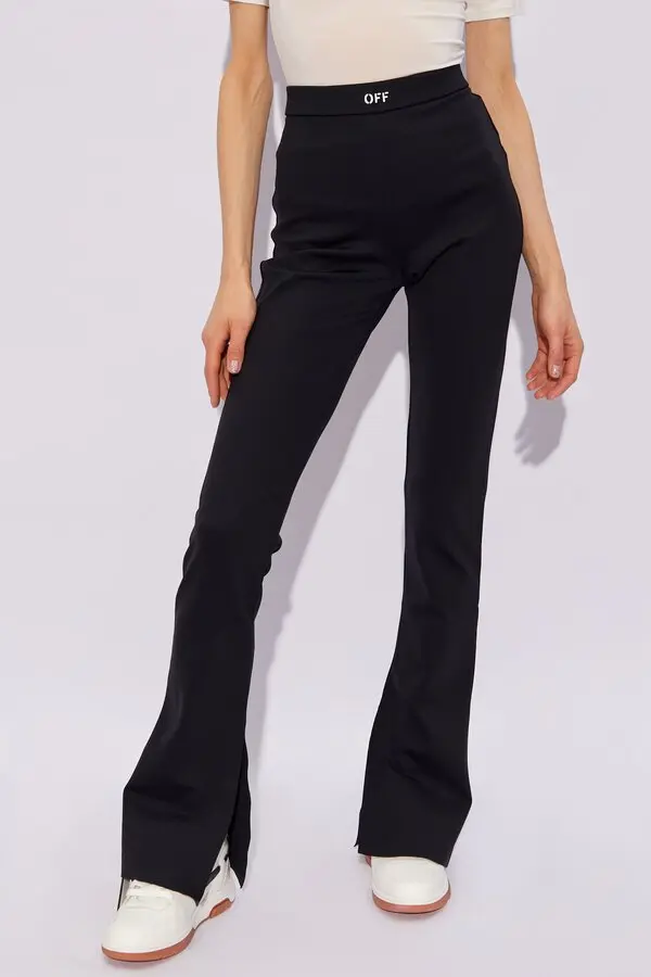 Off-White Logo Waistband Trousers