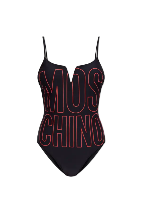 Moschino One-piece Swimsuit - Black