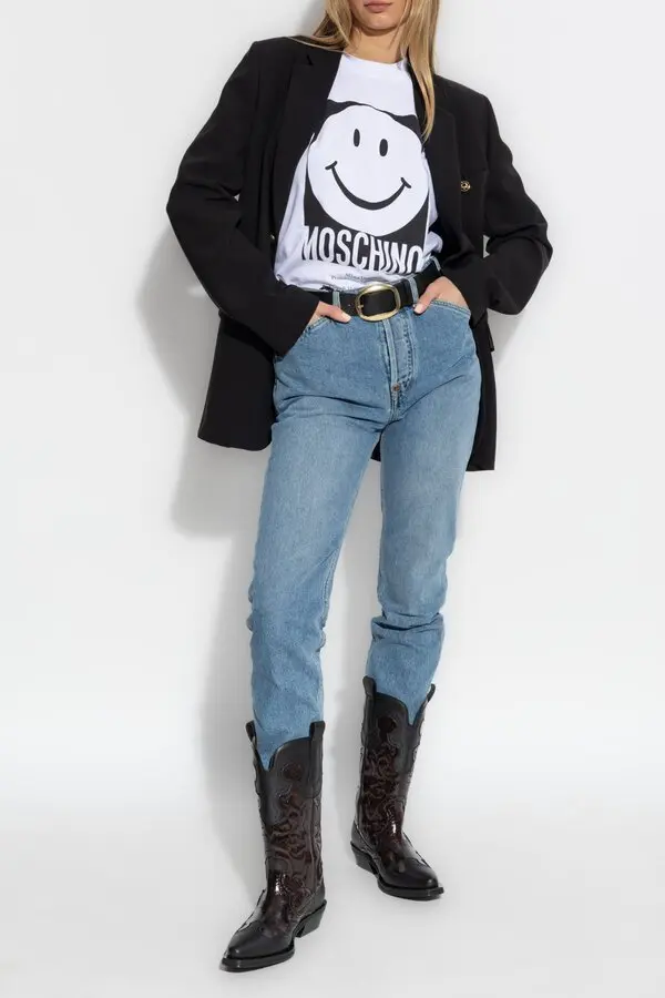 Moschino Logo Jeans
