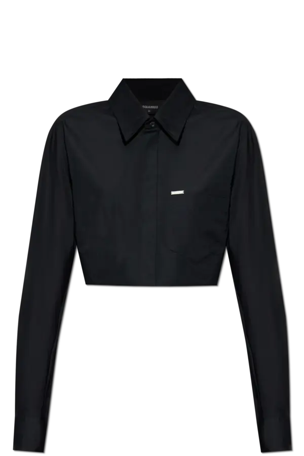Dsquared2 Pocketed Cotton Shirt