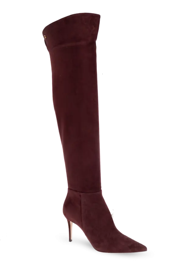 GIANVITO ROSSI Leather Heeled Boots