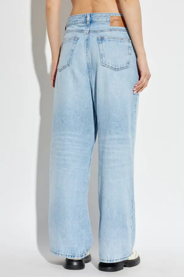 GANNI Wide-leg Jeans