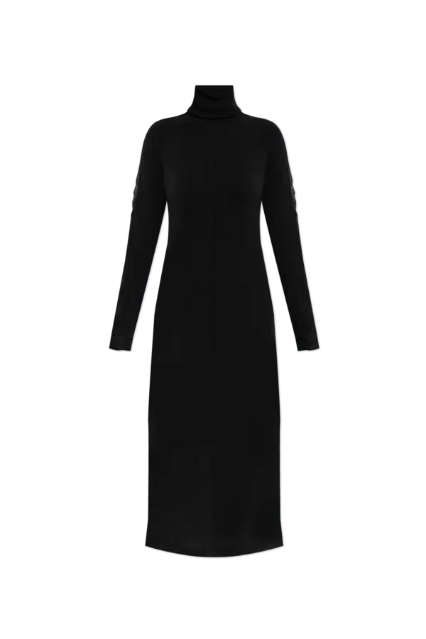 Y3 Turtleneck Midi Dress
