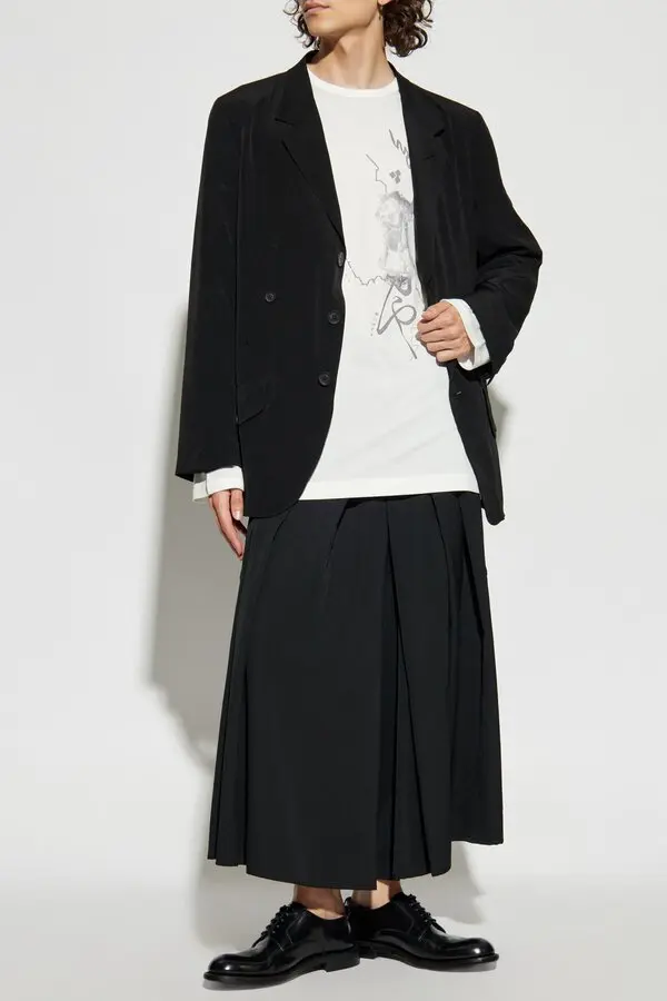 Yohji Yamamoto Blazer With Pockets