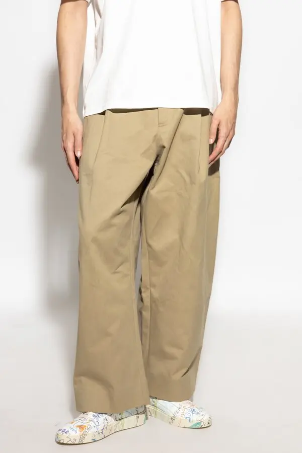 Studio Nicholson Sorte Trousers - Beige