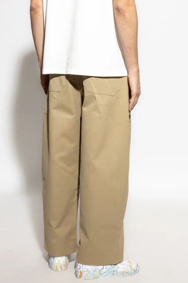 Studio Nicholson Sorte Trousers - Beige