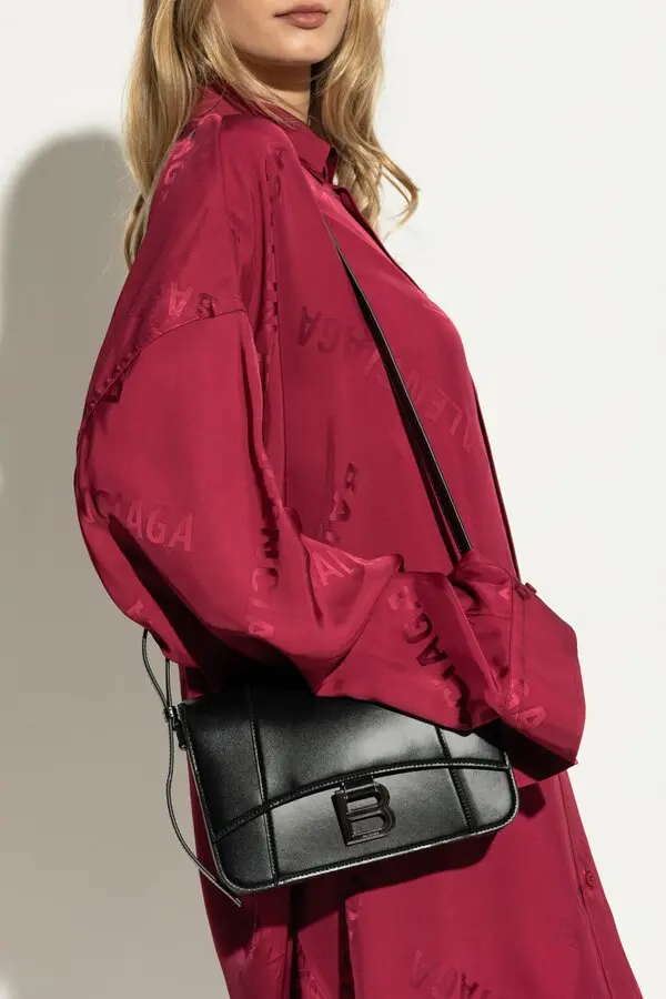 Balenciaga Hourglass Medium Shoulder Bag
