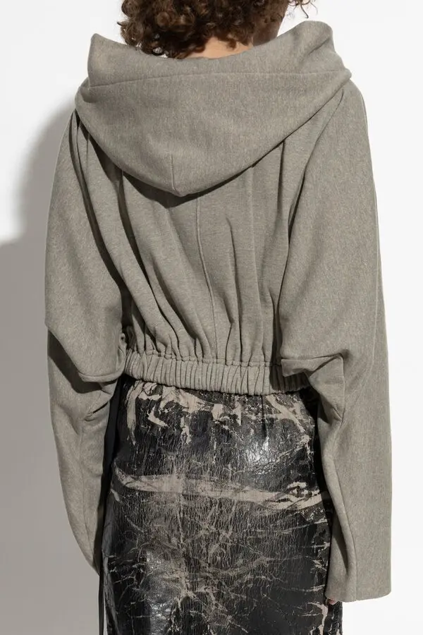 Rick Owens Cropped Hoodie