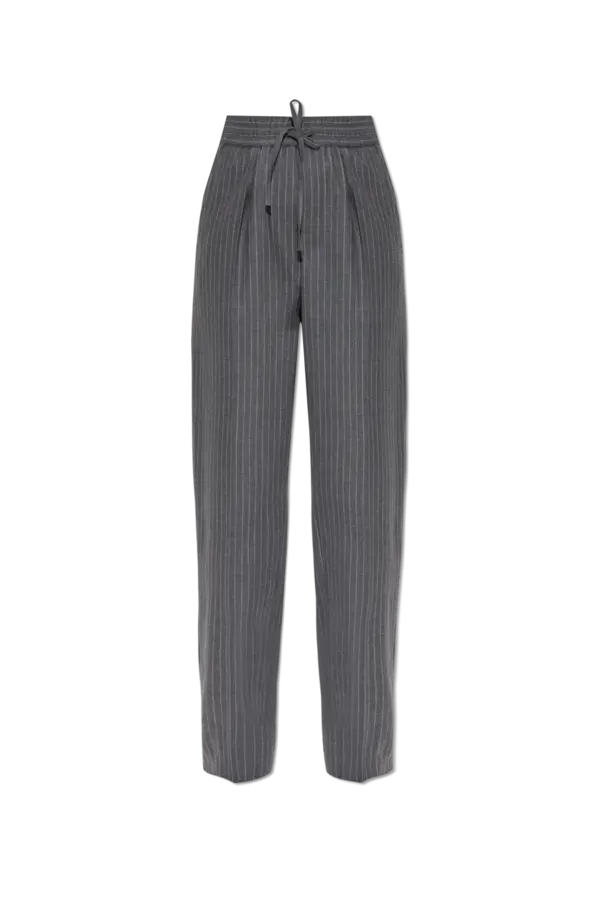 Isabel Marant Liska Pinstriped Wool Trousers