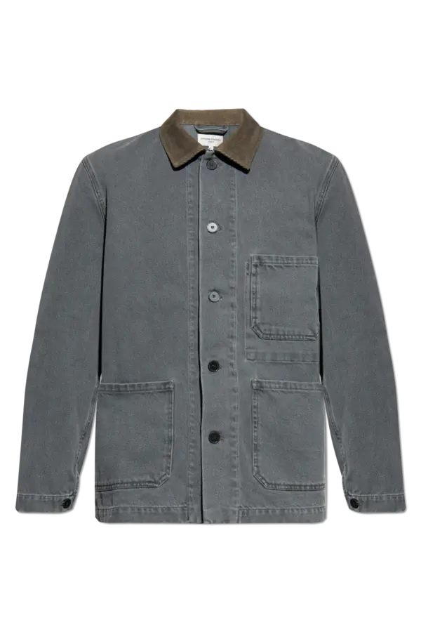 Officine Générale Corduroy-collar Cotton Jacket