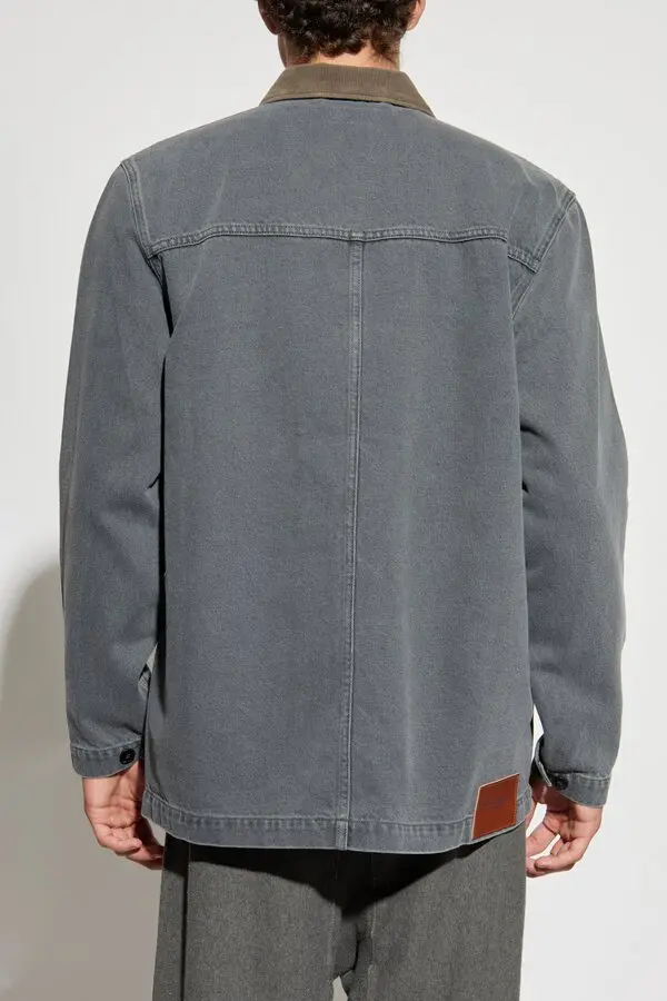 Officine Générale Corduroy-collar Cotton Jacket