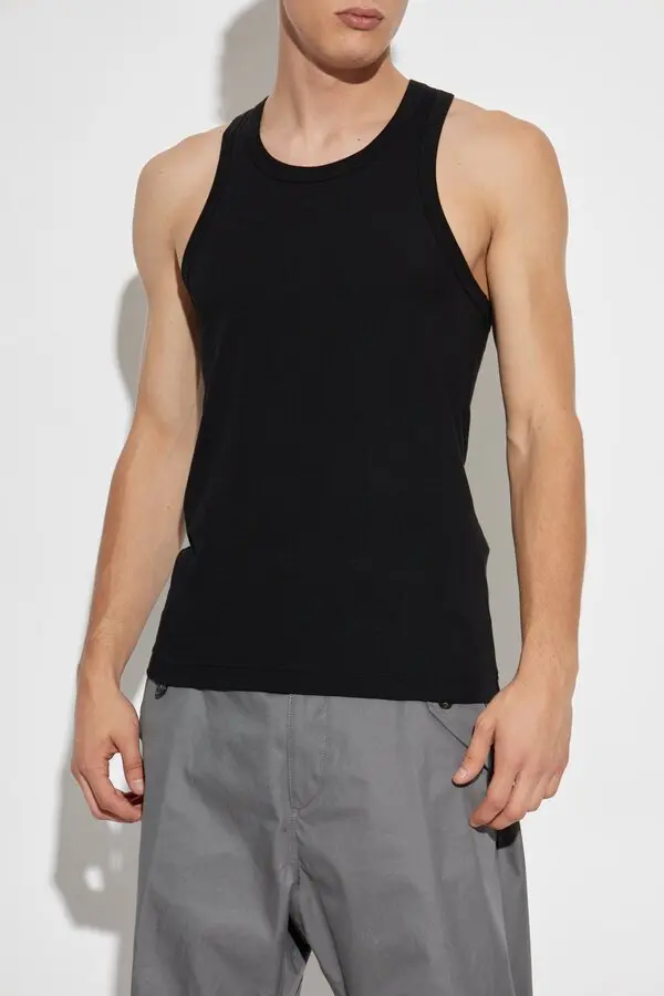 Yohji Yamamoto Crew Neck Tank Top