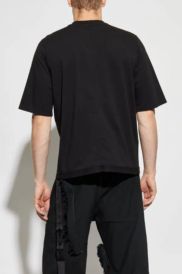 Rick Owens T-shirt With 'level T' Logo