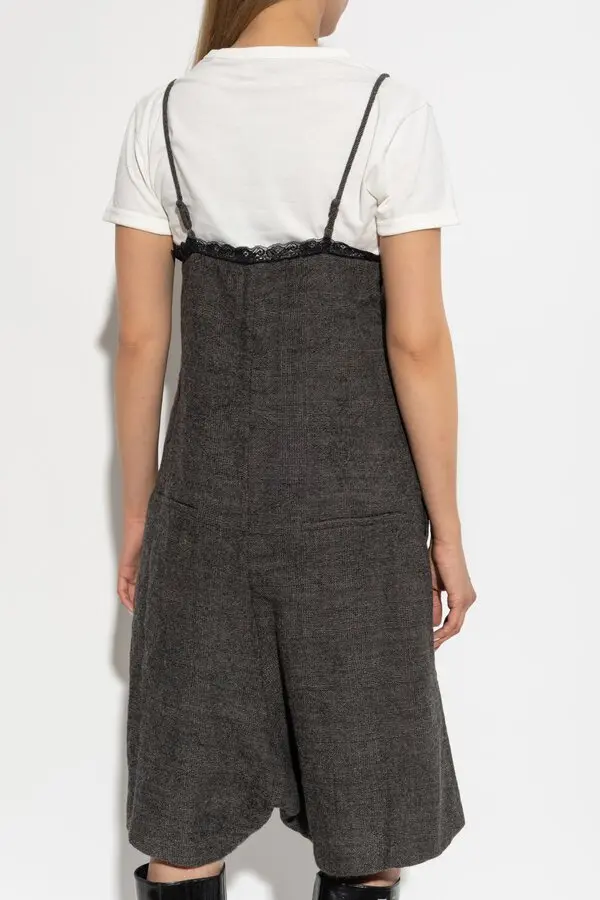 R13 Strappy Wool Jumpsuit