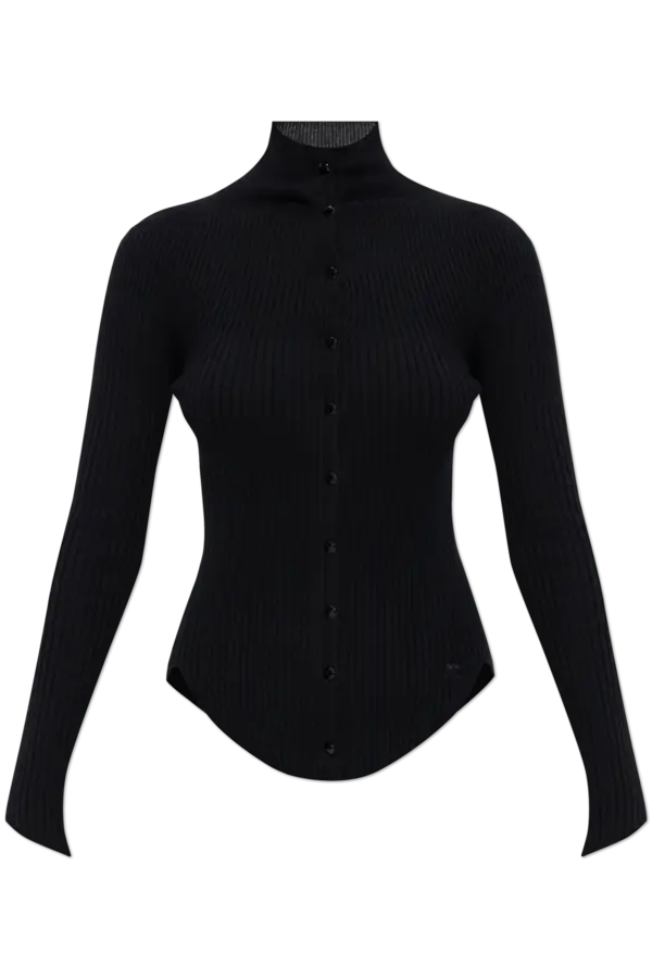 COURREGES Stand-collar Cardigan